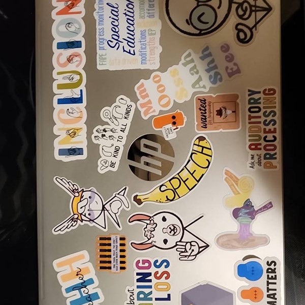 Say the Word Laud Sticker - Audiology Word Recognition Testing Humor ...