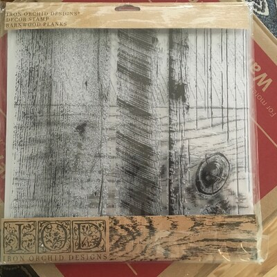 IOD Decor Stamp Barnwood Planks by Iron Orchid Designs - Etsy