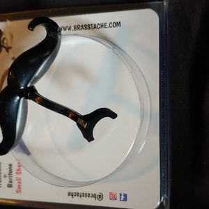 Clip-on Mustache for Brass Mouthpieces Gift for Trumpet, Trombone ...