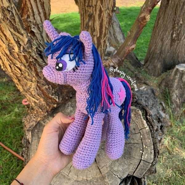 Twilight Sparkle - My Little Pony Crochet Pattern - Digital Download ...