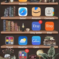 Buy Luxury Gold Black Icon Pack for iPhone IOS 16, Ios 15 Black ...