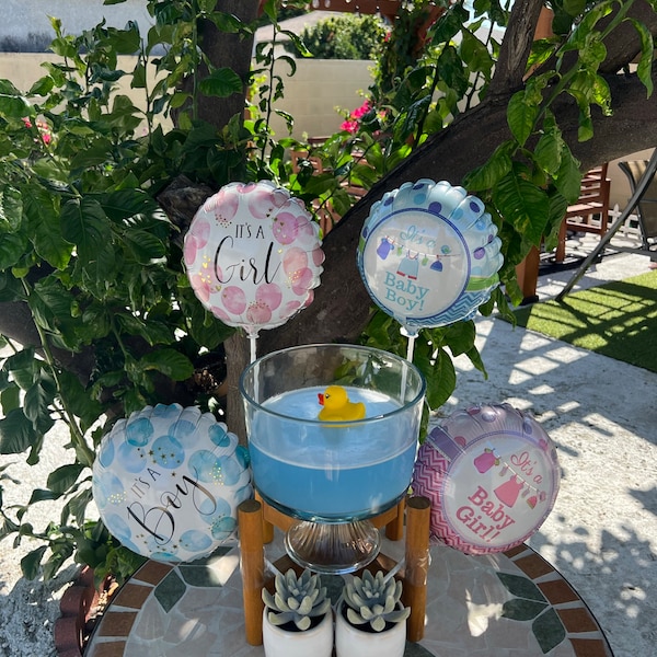 Waddle It Be? Rubber Duck Gender Reveal Fizz by Mail | Pregnancy ...