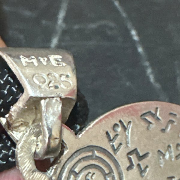 I Said Kabbalah MEM AYIN CHET Listen to Your Soul in Silver in Silver ...