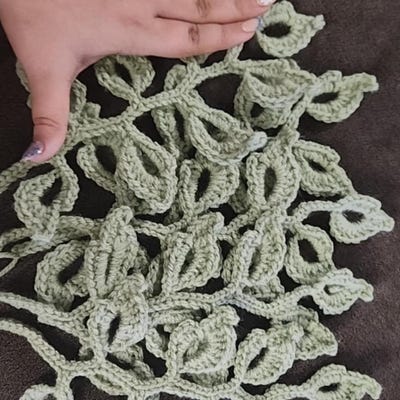 SET Irish Crochet Flower Leaf PATTERN Ireland Lace Motifs Easy Crochet ...