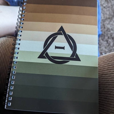 Therian Spiral Notebook Otherkin Journal - Etsy
