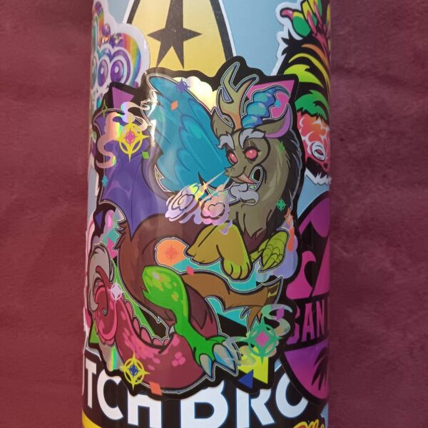 3.5 X 4 Holographic Discord MLP Vinyl Sticker - Etsy