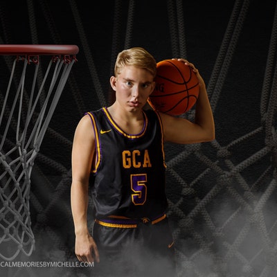 Basketball Player Rim Portrait, Digital Background, Digital Backdrop ...