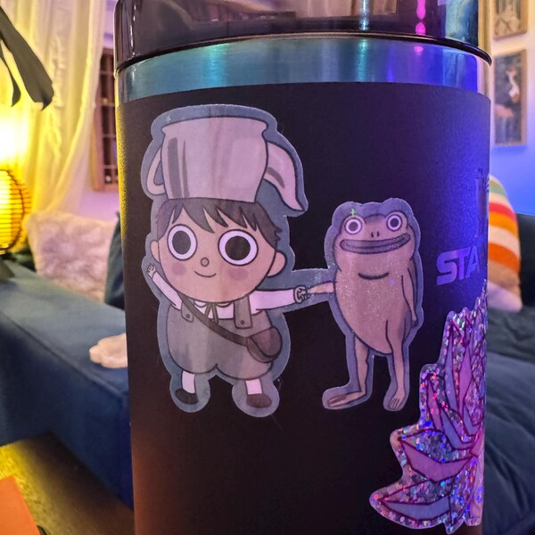 Neon Frankenstein’s Monster Spooky Halloween Vinyl Sticker - Etsy