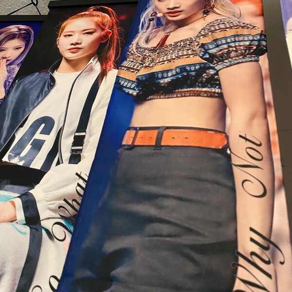 Ateez Mingi Reflective Slogan Banner - Etsy