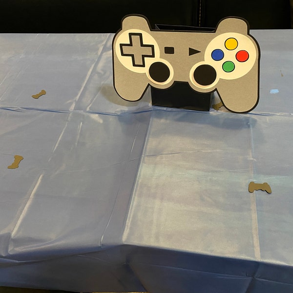 Black Video Game Controller Confetti - Video Game Confetti - Video Game ...