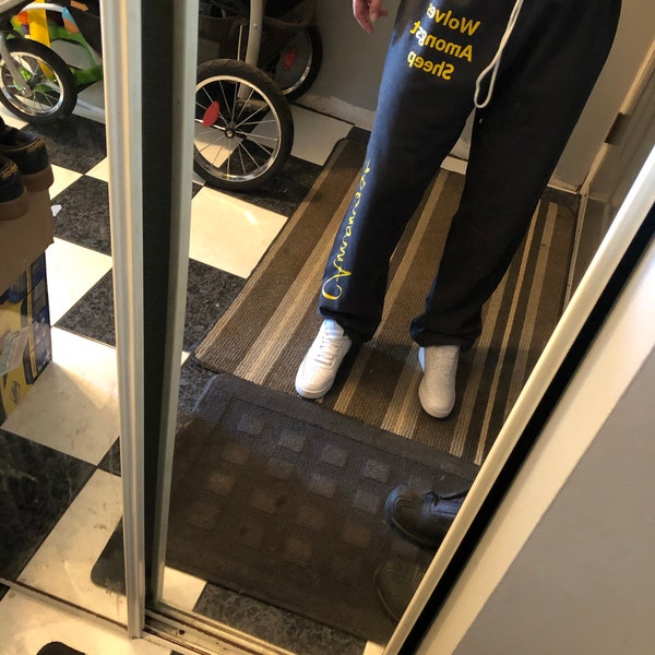Custom Text, Logo, Design, Sweatpants: Personalized Unisex Joggers ...