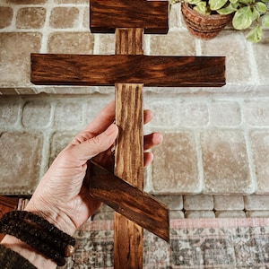 Mini 3 Bar Cross - Etsy