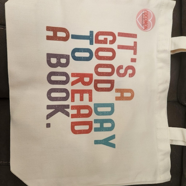 It's Good Day to Read Tote Bag, Book Lovers Tote, Gift for Book Lover ...