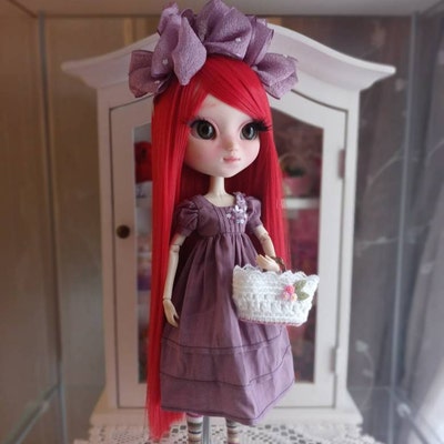 Blythe Two Piece Set, Blythe Vintage Dress, Blythe Pink Dress, Neo ...