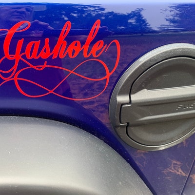 Gashole Vinyl Sticker Decal - Etsy