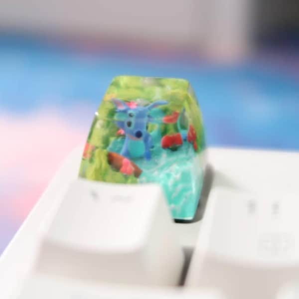 Custom Artisan Keycap, Keycaps Resin, Keycap Handmade SA Keycaps for ...