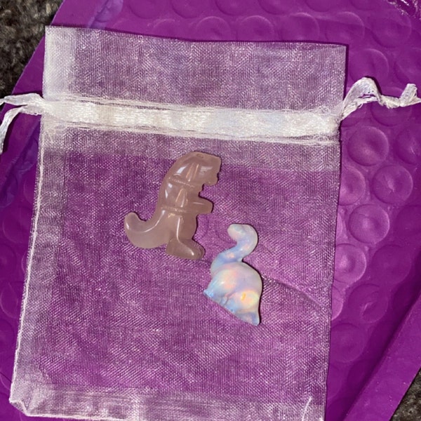 Crystal Dinosaur, Randomly Chosen, Intuitivley Chosen, Gift-for Her ...