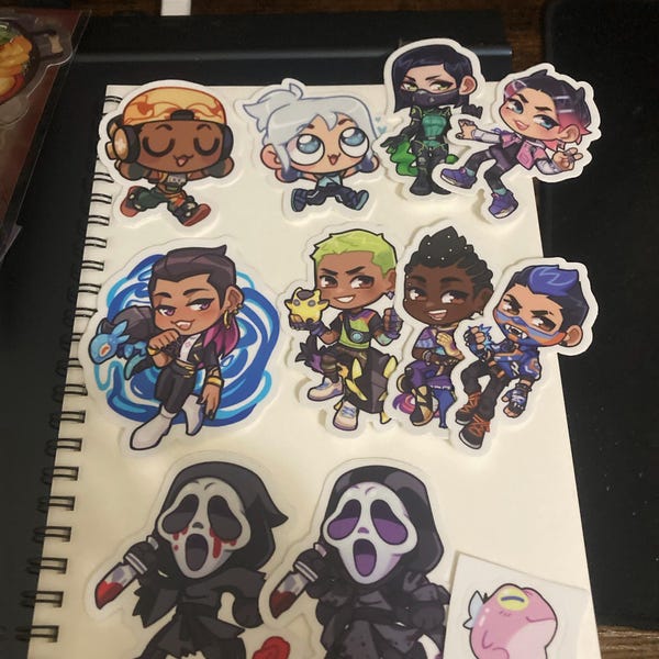 Reyna Dizzy Matte Sticker - Etsy