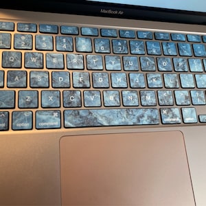 Abstract Decay MacBook Keyboard Decal Stickers - Etsy