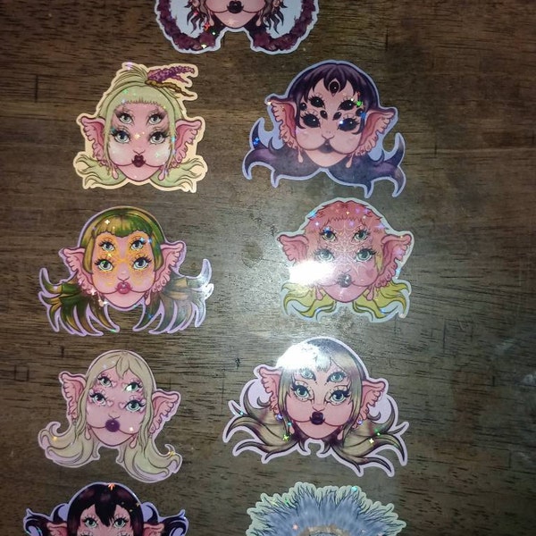 Melanie Martinez Snail Creature Fairy Vinyl Stickers Portals ...