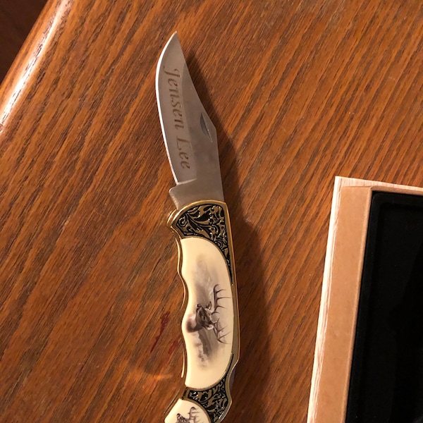 Monogram Knife, Custom Knives, Collector Knife, Personalized Knife ...