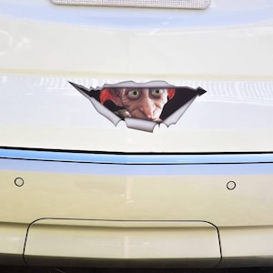 Rabbit window sticker car sticker Rabbit car decal | Etsy