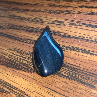 Blue Tigers Eye Tumbled Stone Multiple Sizes Available - Etsy
