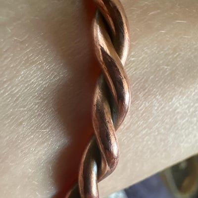 Pure Copper Bangle ,tensor Ring Bracelet ,pure Copper Stacking Bangle ...