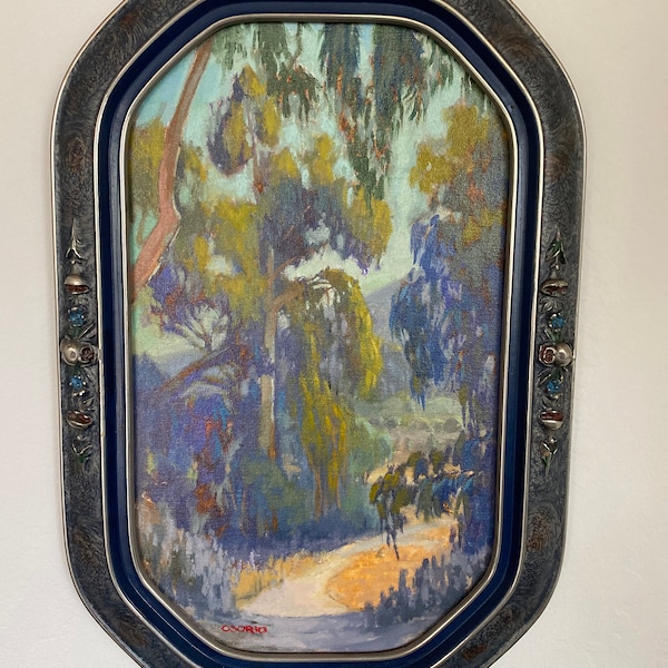 Palm Springs California Impressionist Landscape. Original Oil Painting ...