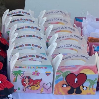 Little Mermaid Inspired Favor Boxes, Princess Ariel Treat Boxes ...