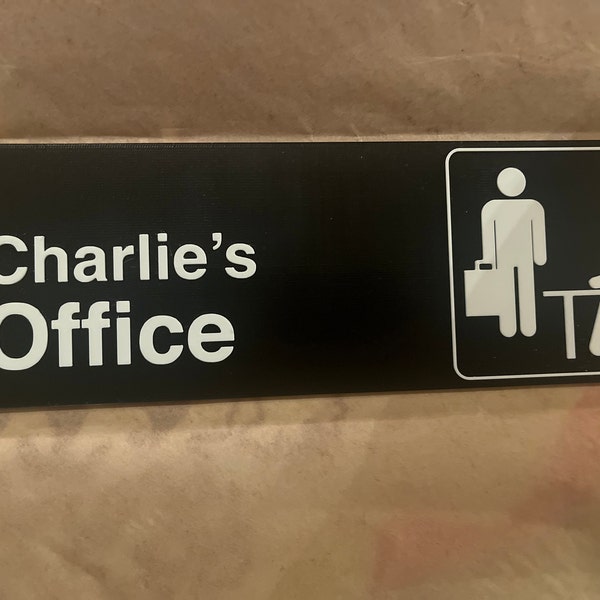 Personalized Door Sign From Tv Show “the Office” | Your Name’s Office ...