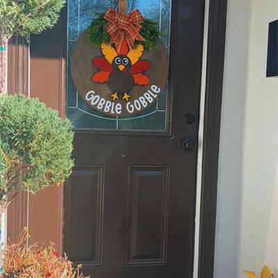 Front Door Decor Simply Blessed Year Round Wreath Front - Etsy