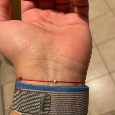 Navy Blue String Surfer Bracelet for Men Blue Thread Bracelet Kabbalah ...