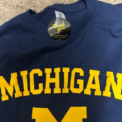 Michigan Hockey Sweatshirt, Uofm Crewneck College T-shirts, College ...
