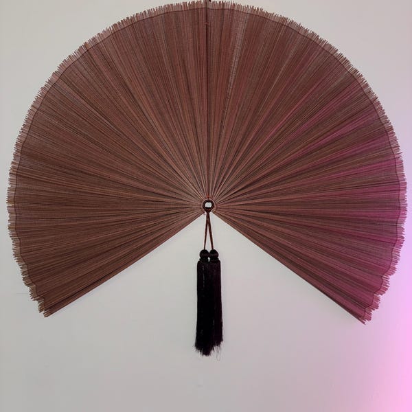 Bamboo Decorative Fans, Handcrafted Bamboo Fans, Boho Bamboo Wall Decor ...