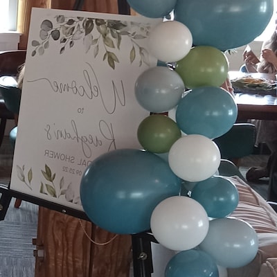 Baby Block Balloon Box With Balloons Customize Colors of - Etsy