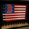 Custom Logo Baseball Bat Flag Ring Display - Etsy