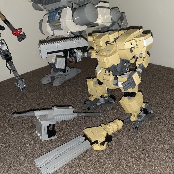 Brecca Breakers Zeus MOC Front Mission Mech Building Blocks - Etsy