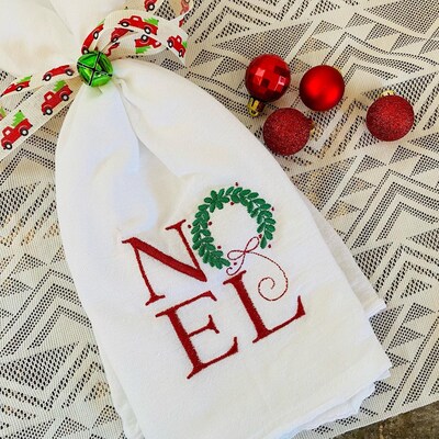 Noel Embroidery Design 4x4 5x7 6x10 8x8 Sizes Included Christmas ...