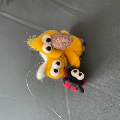 Schutzengel LISA im Glück & Glückspilz filz filzen Engel - Etsy.de