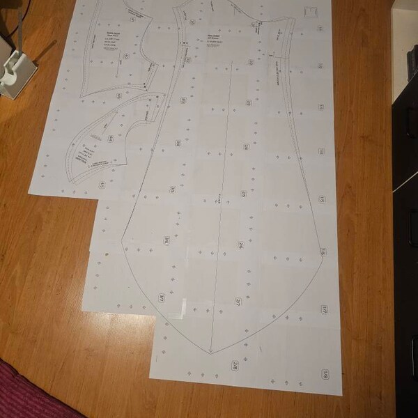 Mage Coat Pattern PDF File With Sewing Guide Digital Download A4 Letter ...