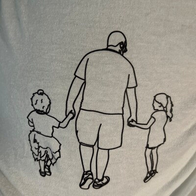 Custom Portrait Shirt, Comfort Colors Custom Portrait From Photo ...
