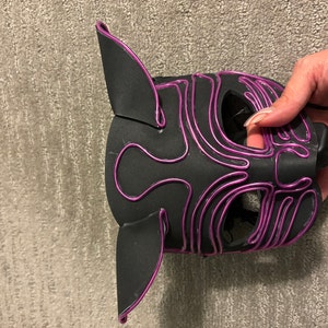 Phantom EL Wire Mask - Etsy