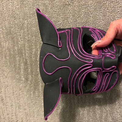 Phantom EL Wire Mask - Etsy