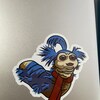 Labyrinth Worm Vinyl Sticker, Cute Laptop Stickers, Vinyl Decal, Vinyl ...