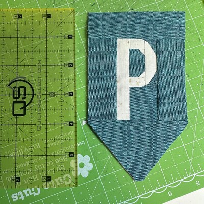 Alphabet Banner Foundation Paper Piecing Pattern, FPP, Pennant, Nursery ...