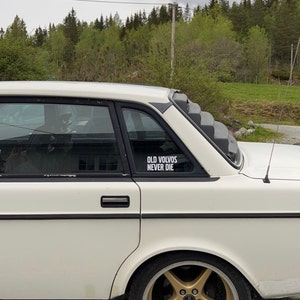 VOLVO Sticker, Volvo Car Sticker, BRICK CLASSIC Decal, Volvo Car Decal ...