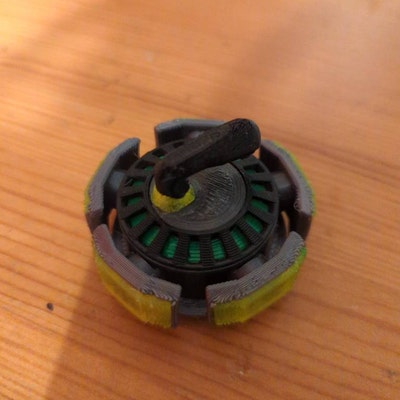 Splatoon Splat Bomb, 3D Printed in TPU and PETG Plastic With Acrylic ...