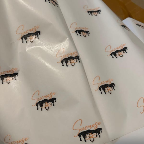 Personalized Tissue Paper, Custom Logo Tissue Paper, Branded Tissue ...