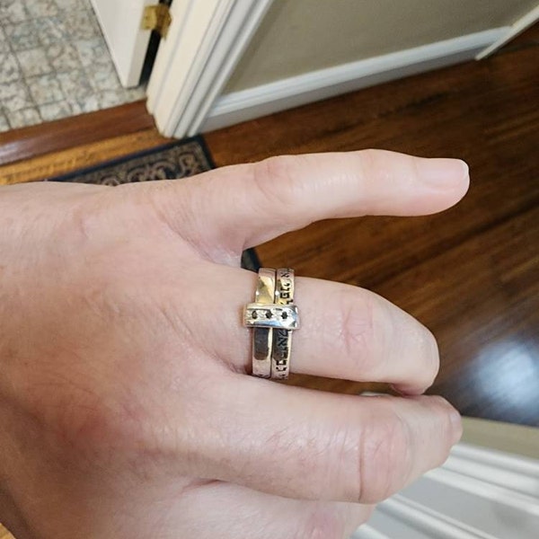 Seal of Solomon, King Solomon Ring, Kabbalah Ring, Signet Ring, Silver ...